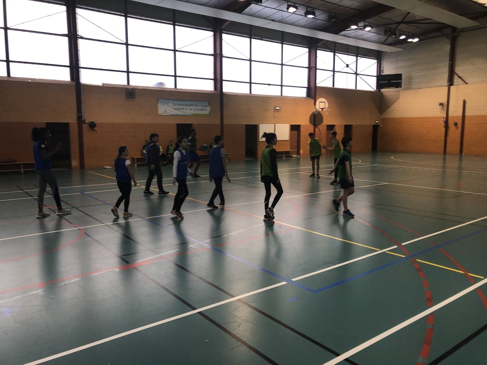 EPS : rencontres interclasses - Collège PS de Laplace